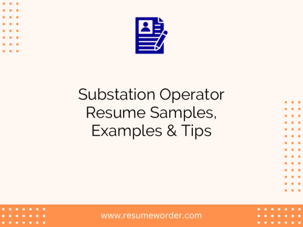 VMC Operator Resume Samples, Examples & Tips - ResumeWorder