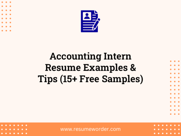 CMA Resume Examples - 15+ Free Samples - ResumeWorder