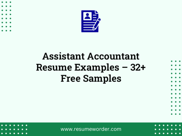 CMA Resume Examples - 15+ Free Samples - ResumeWorder
