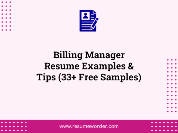 General Ledger Accountant Resume Examples & Tips (35+ Free Samples ...