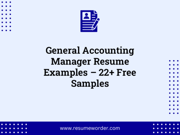 CMA Resume Examples - 15+ Free Samples - ResumeWorder