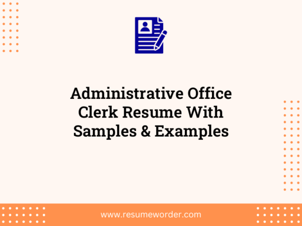 Temporary Office Assistant Resume With Samples & Examples - ResumeWorder