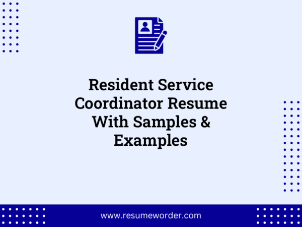 Administrative Coordinator Resume With Samples & Examples - ResumeWorder