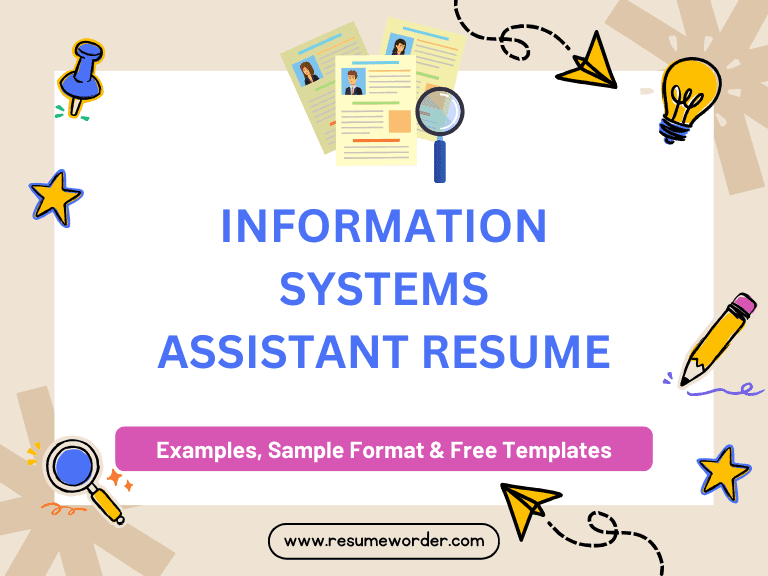 Information Systems Assistant Resume - Sample Templates, Examples, Tips ...