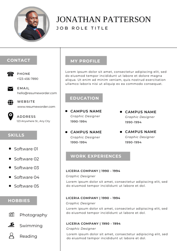 Performer Resume - Examples, Sample Templates, Tips - ResumeWorder
