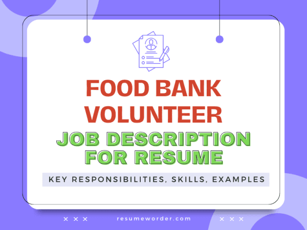 Front of House Job Description for Resume - 34 Free Samples & Examples ...